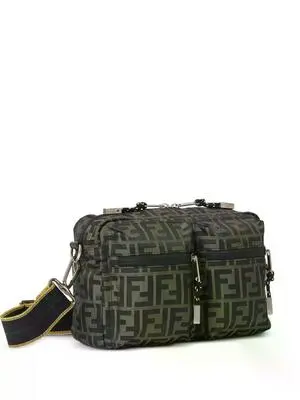 Fendi Camera Case Superlight Ff-zucca Fabric Bag - Brown