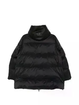 YVES SALOMON Quilted Hooded Coat