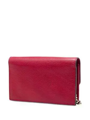 Gucci 2000-2015 Dollar Calfskin Interlocking G Wallet On Chain Crossbody Bag
