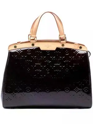 LOUIS VUITTON Monogram Vernis Brea Gm Satchel