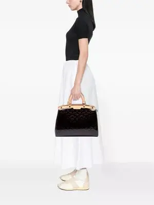 LOUIS VUITTON Monogram Vernis Brea Gm Satchel
