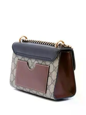 Gucci 2016-2026 Small Gg Supreme Padlock Crossbody Bag