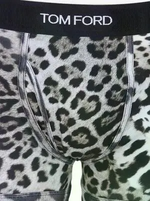 TOM FORD Leopard-print Cotton Boxers