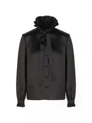 Gucci Silk-satin Shirt With Bow