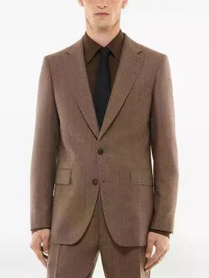 FURSAC Houndstooth-pattern Blazer
