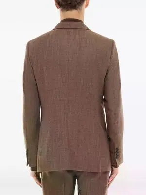 FURSAC Houndstooth-pattern Blazer