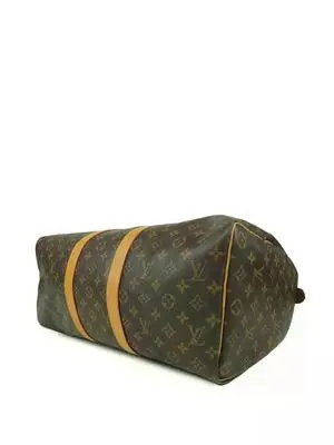 LOUIS VUITTON Monogram Keepall Travel Bag