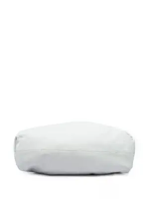 Bottega Veneta Lambskin Pouch Clutch - White