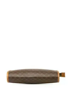Celine Macadam Coated Canvas Clutch Bag