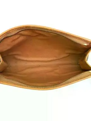 Celine Macadam Coated Canvas Clutch Bag