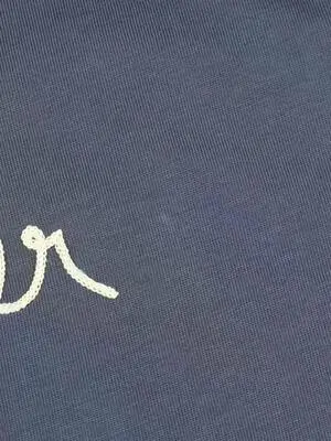 Moncler 2020 Logo Embroidery T-shirt