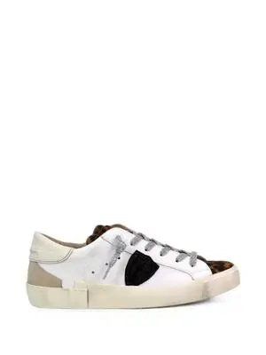 Philippe Model Prsx Leopard-print Sneakers
