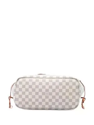 LOUIS VUITTON Damier Azur Neverfull Mm Tote Bag