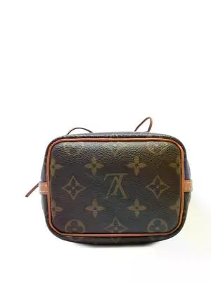 LOUIS VUITTON Monogram Nano Noe Bucket Bag