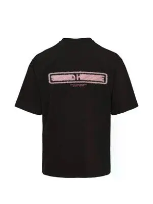 SOLID HOMME Logo-patch T-shirt