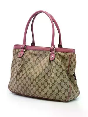 Gucci Gg Canvas Sukey Tote Bag - Neutrals