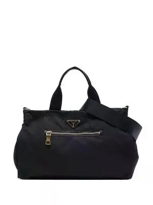 Prada Tessuto Satchel - Black