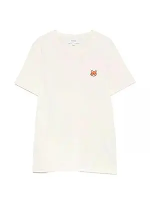 Maison Kitsuné Fox Head T-shirt - Neutrals