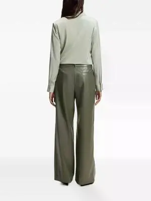 BOSS Pleated Wide-leg Trousers