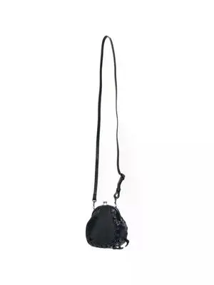 Y’s Lace-up Clasp-fastening Shoulder Bag
