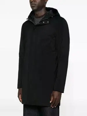 Herno Hooded Zip-fastening Coat