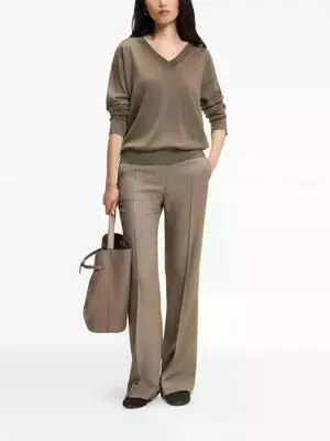 BOSS V-neck Pullover Sweater