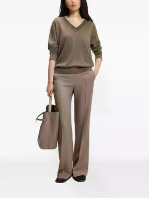 Boss V Neck Sweaters For Women