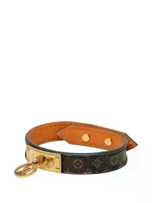 LOUIS VUITTON Monogram Logomania Bracelet