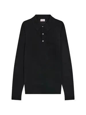 FURSAC Long-sleeve Wool Polo Shirt
