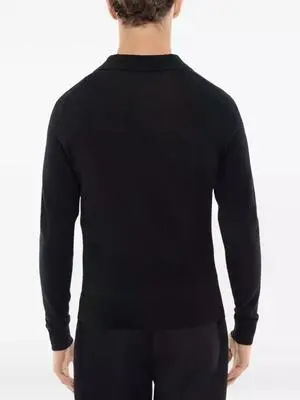 FURSAC Long-sleeve Wool Polo Shirt