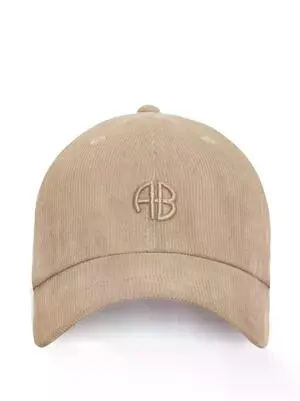 ANINE BING Jeremy Baseball Cap In Corduroy