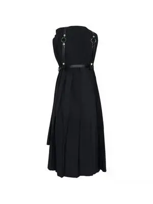Junya Watanabe Pleated Harness Midi Dress