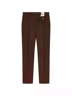FURSAC Virgin-wool Trousers - Brown
