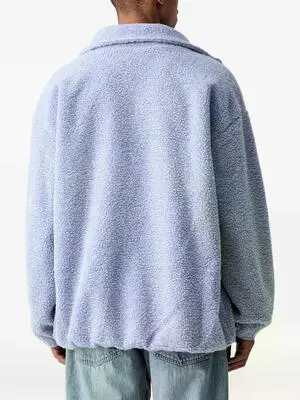 American Vintage Logo-patch Zip-up Sweatshirt