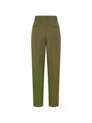 N°21 Pleated Straight-leg Trousers