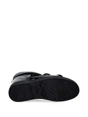 Inuikii Patent-panelled Lace-up Ankle Boots
