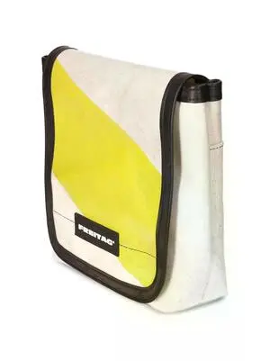 FREITAG Two-tone Logo-patch Messenger Bag - White
