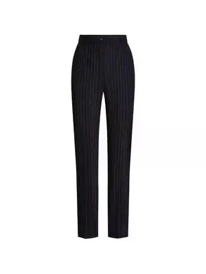 Dolce & Gabbana Pinstripe Wool Trousers