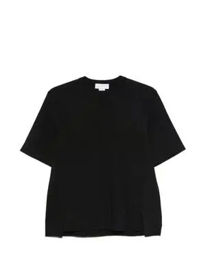 Stella McCartney Iconic Compact Short-sleeve T-shirt - Black