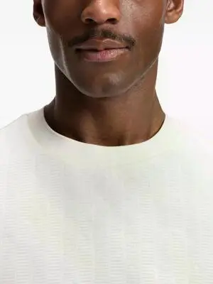 BOSS Textured Regular-fit T-shirt