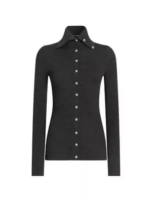 Dolce & Gabbana Ribbed Wool Cardigan