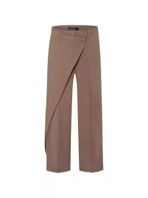 CAMBIO Anais Wrap-front Trousers - Brown