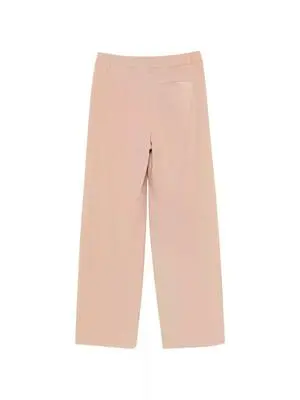 LUISA CERANO Pleated Wide-leg Trousers