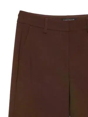 LUISA CERANO Pleated Wide-leg Trousers
