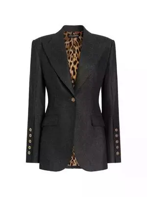 Dolce & Gabbana Turlington Wool Flannel Jacket