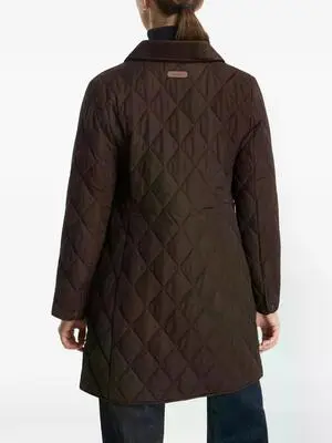 Gant Quilted Corduroy-collar Coat