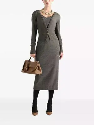 Dolce & Gabbana Wool Sheath Dress