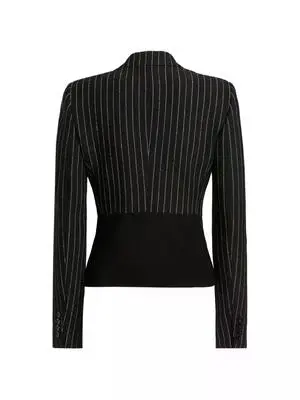 Dolce & Gabbana Turlington Pinstripe Wool Single-breasted Jacket