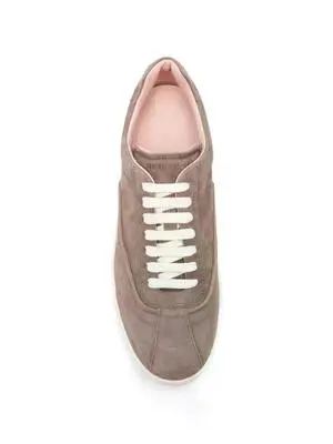 Fabiana Filippi Bead-embellished Suede Sneakers