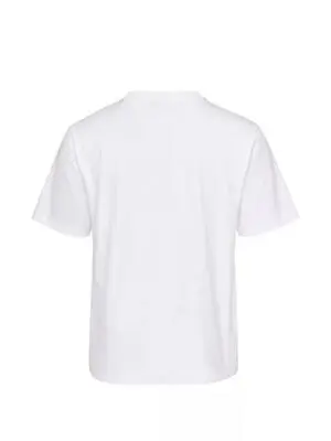 We11Done Lace Logo-print T-shirt